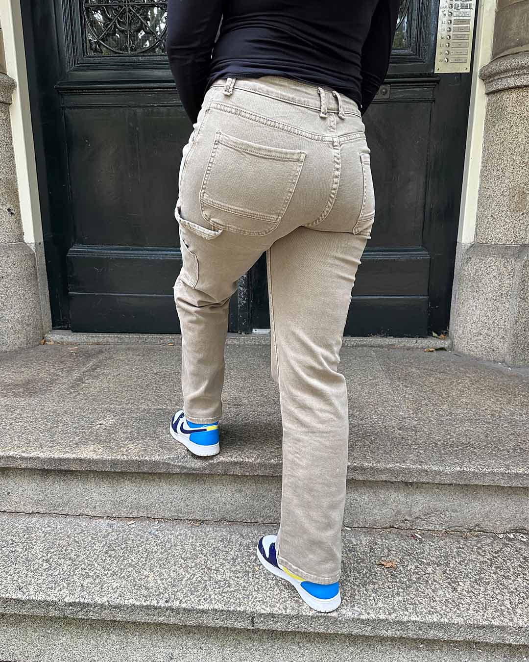 Stretchy cargo jeans - Toffe kleur, heerlijke fit – Studio Maes